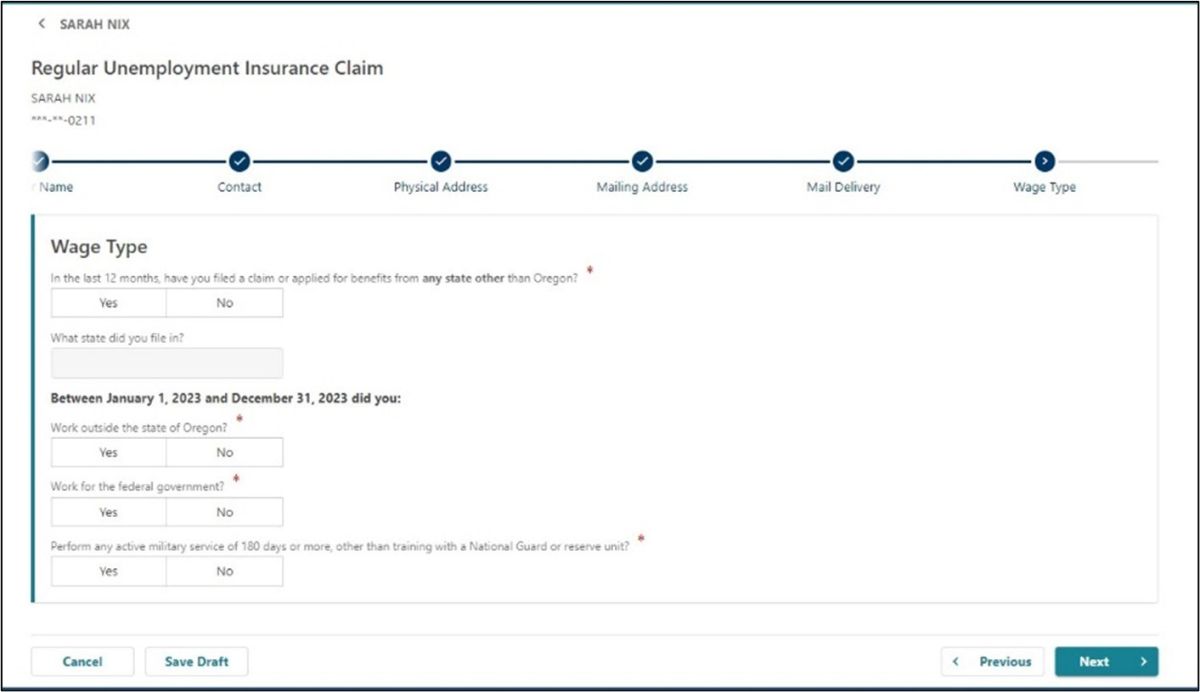 How to file an initial application for… | OED Unemployment Insurance
