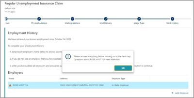How to file an initial application for… | OED Unemployment Insurance