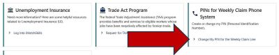 Update your information in Frances Online | OED Unemployment Insurance
